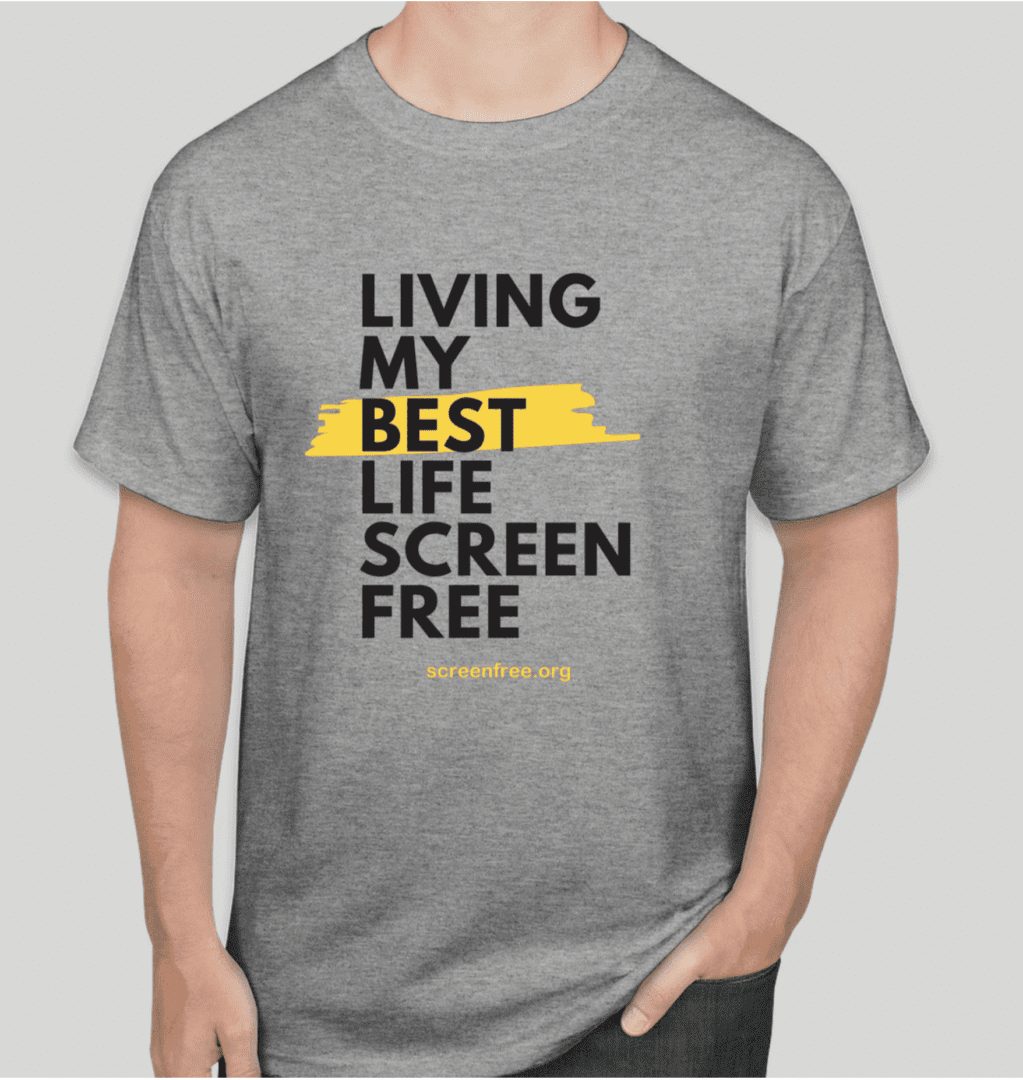 Screen-Free Week T-shirts - Screen-Free Week